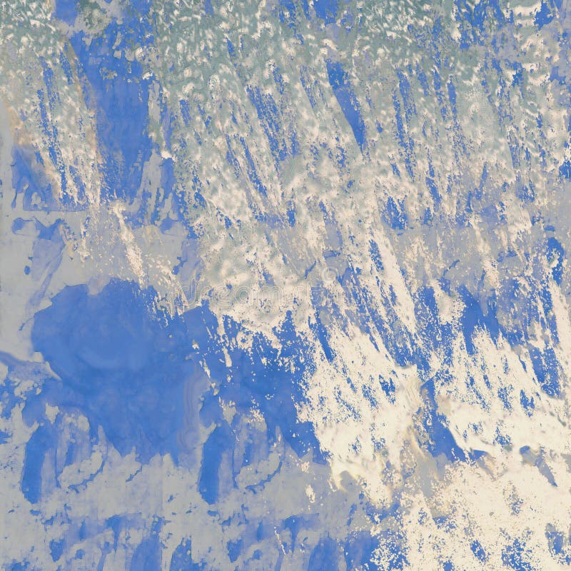 Silver on Blue Glitter Banner Leaf Foil, Splash Texture Stock Image ...