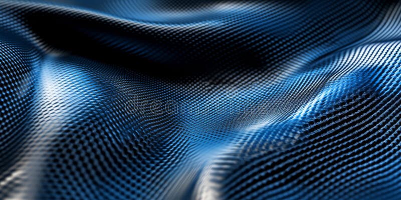 Silver-blue Spherical Carbon Textures Featuring Smooth, Glossy Patterns ...