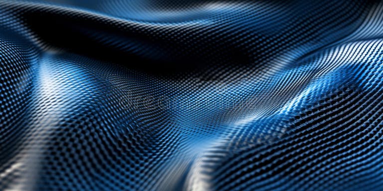 Silver-blue Spherical Carbon Textures Featuring Smooth, Glossy Patterns ...