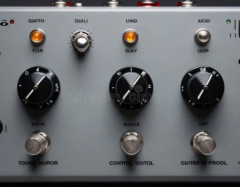 A Silver Box with Three Dials and a Few Buttons AI Generated Stock ...