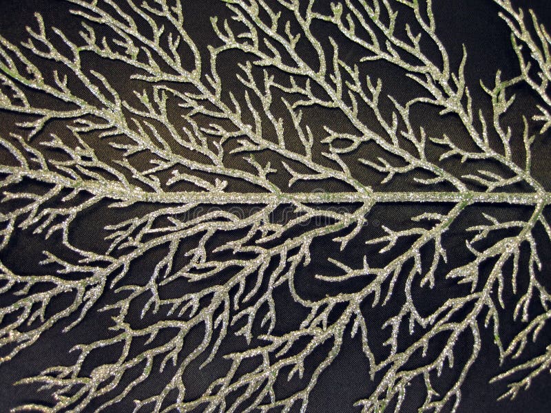 Silver branch stock photo. Image of closeup, black, shining - 17007812