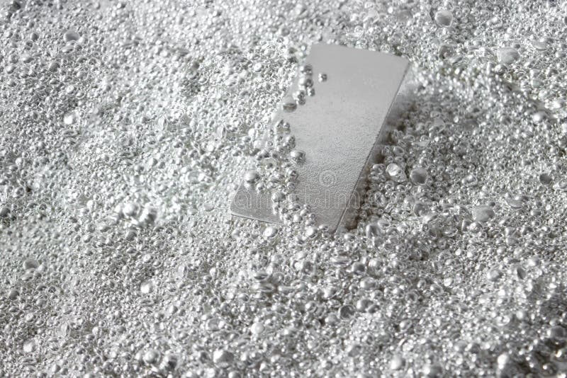 Silver Brick in Pieces of Silver Stock Image - Image of riches, rich ...