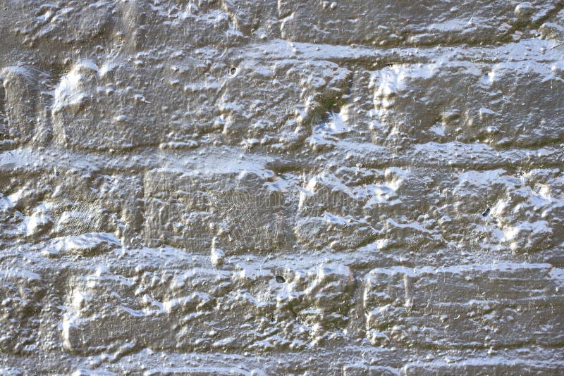 Silver brick wall stock image. Image of outdoors, structured - 171484807