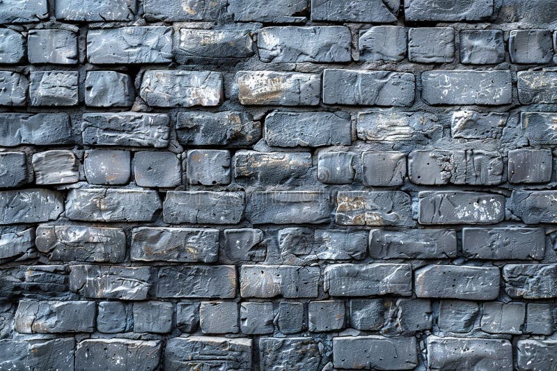 Silver Brick Wall Texture Background with Generative AI Stock ...