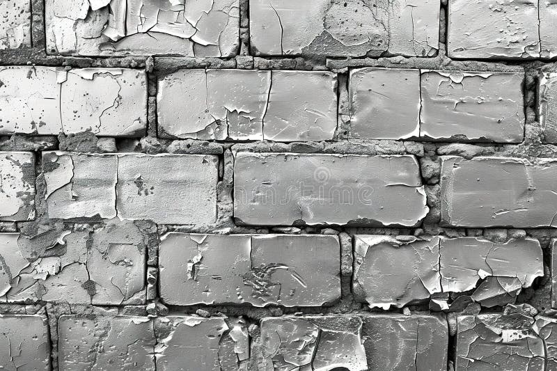 Silver Brick Wall Texture Background with Generative AI Stock ...