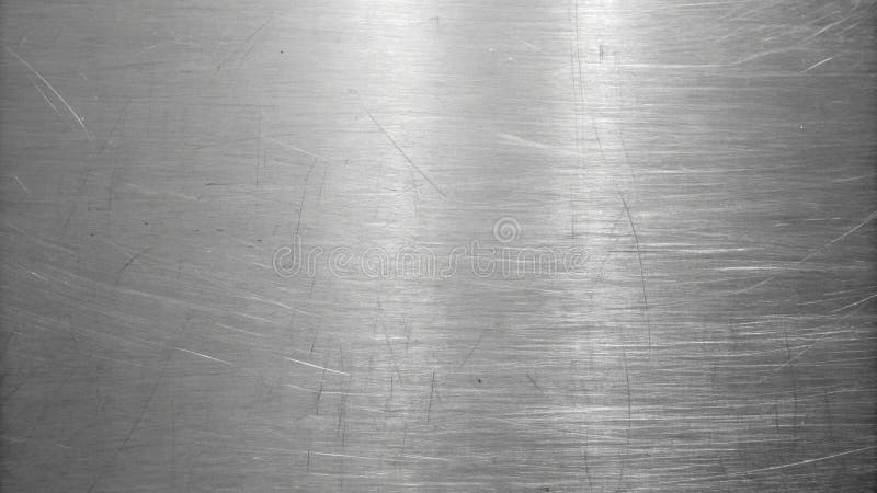 Brushed Metal Texture with Scratches and Reflections Stock Illustration ...