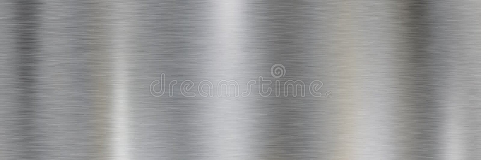 Brushed Silver Metal Background Stock Photo - Image of clean, pattern ...