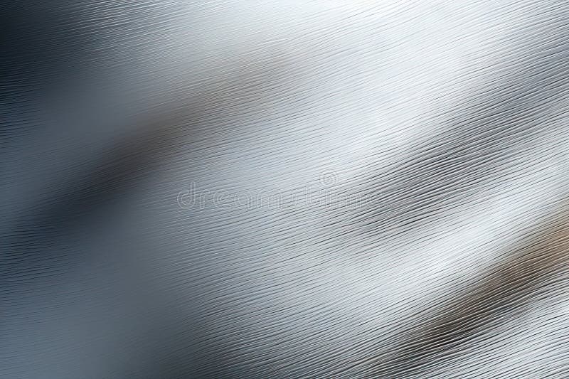 Silver Brushed Metal Texture Stock Illustration - Illustration of ...