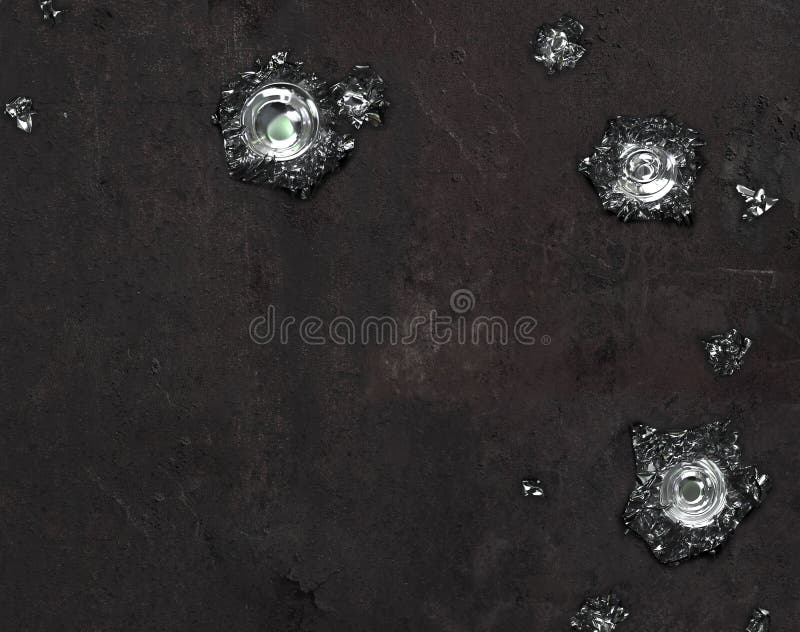 Bullet Hole Metal Texture