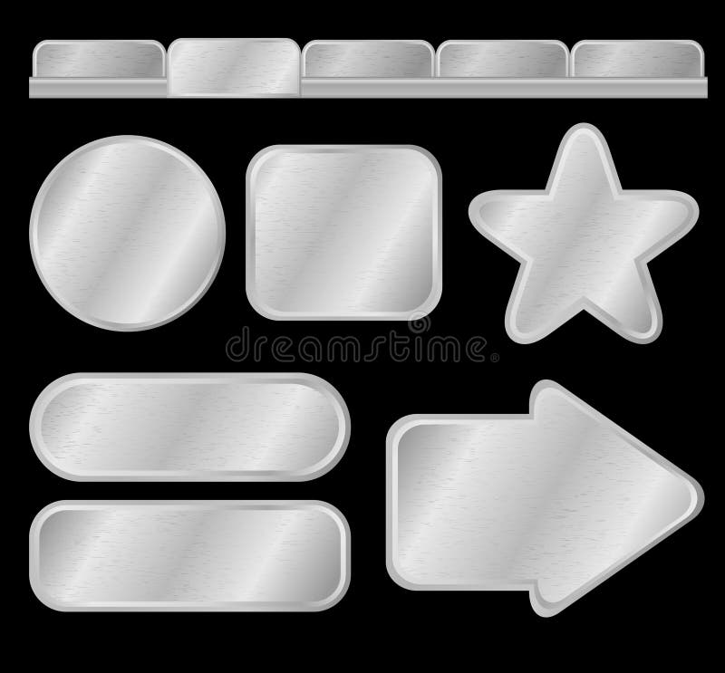 Set of Sliding Buttons on - OFF. Vector Stock Vector - Illustration of ...