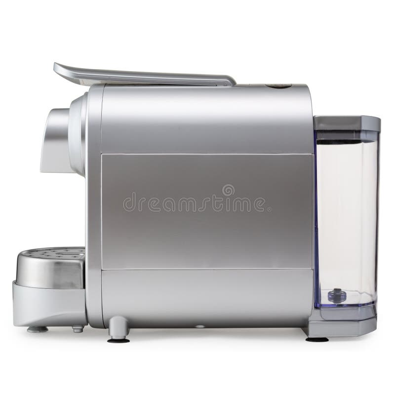 156 Coffee Machine Side View White Background Stock Photos - Free ...