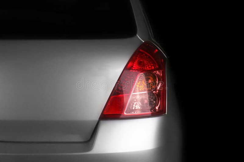 Silver Car stock photo. Image of dirty, bulb, glass, button - 92595730
