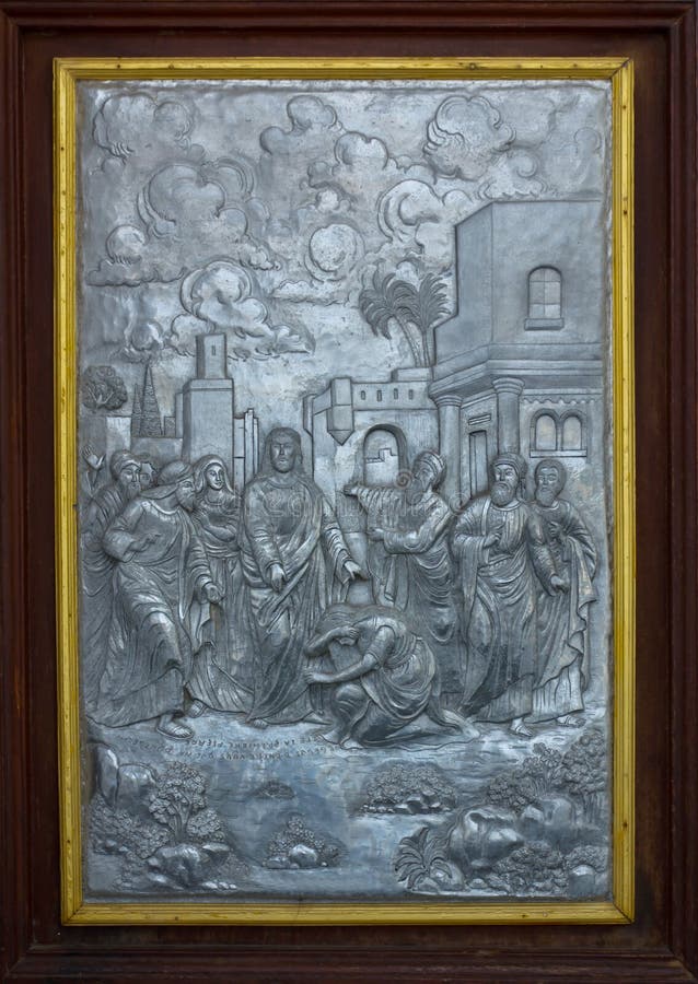 Silver carve. stock image. Image of gallery, metal, asian - 45649827