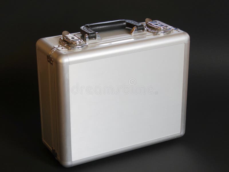 Silver Case stock photo. Image of hard, transport, storage - 1984278
