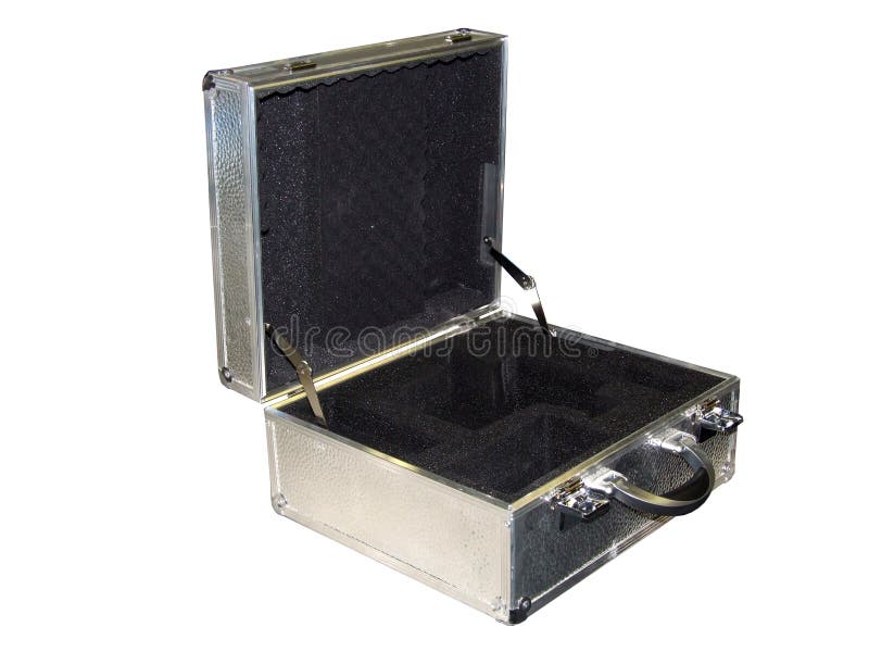 Silver case stock photo. Image of toolbox, retro, storage - 7507096