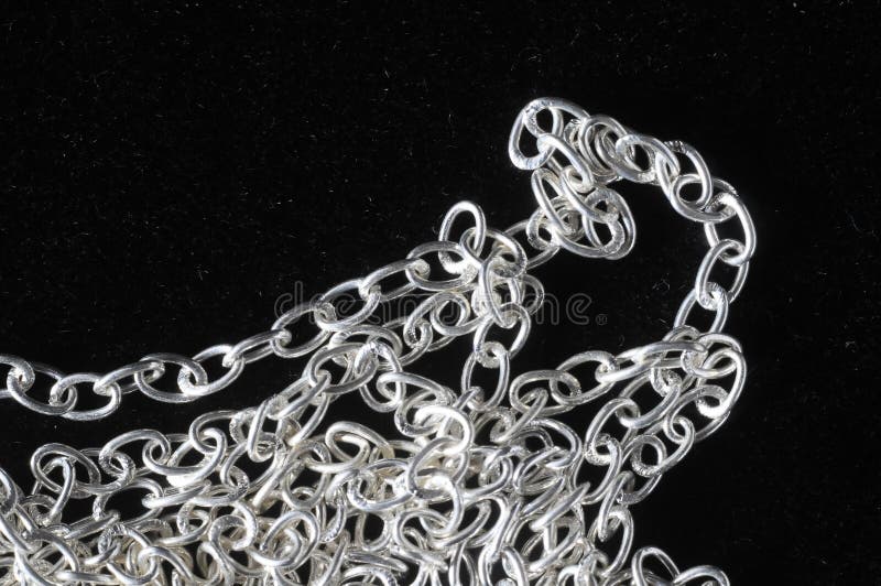 Silver Chain Texture stock image. Image of black, gray - 35602533