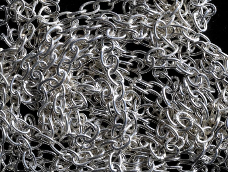 Silver Chain Texture stock image. Image of grunge, pattern - 247434967