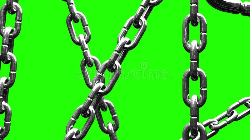 Silver Chains Abstract stock video. Video of metal, defend - 72217063
