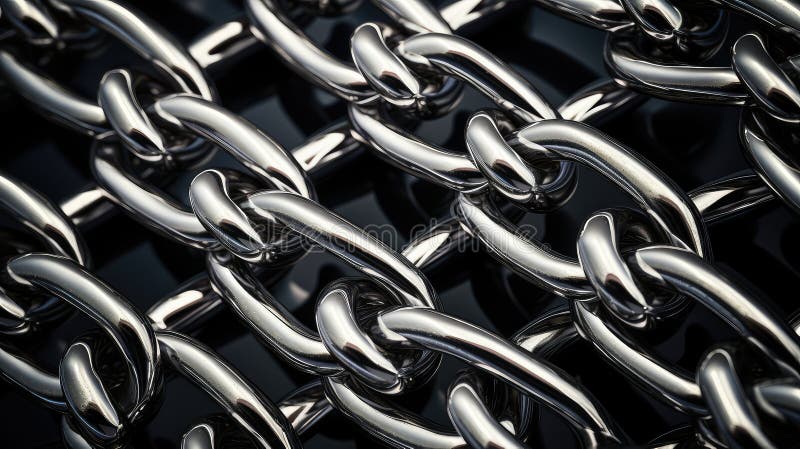 Silver chains texture stock illustration. Illustration of artistic ...