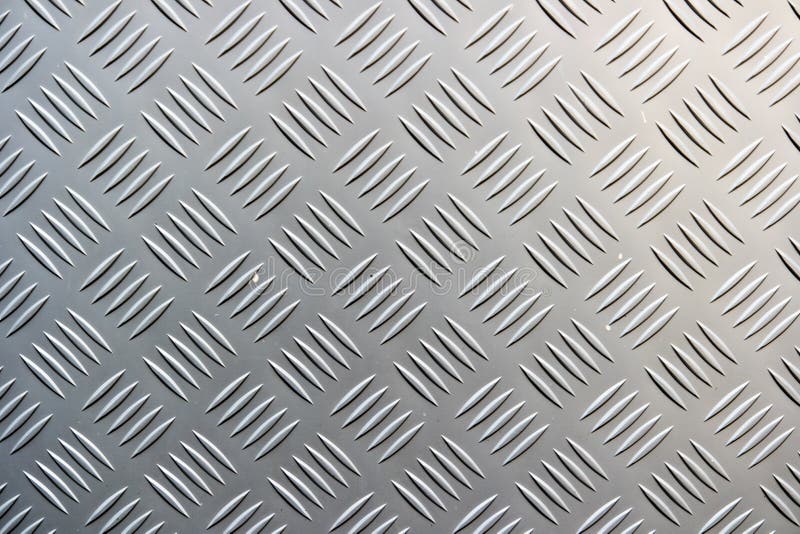 Silver Checker Plate Template Muster Stock Image - Image of material ...