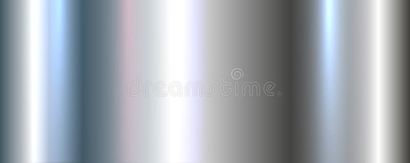 Silver Chrome Metallic Texture, Shiny Steel Industrial and Technology ...