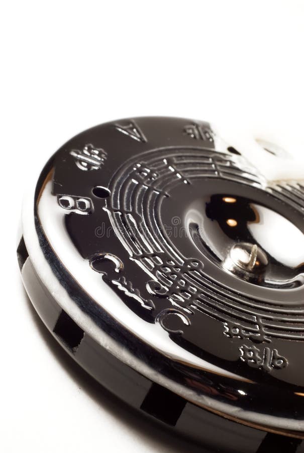 Silver Circle Pitch Pipe for Music Stock Photo - Image of tuning, sharp ...