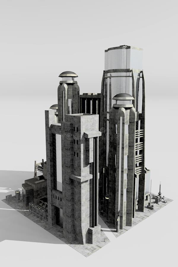 Silver City stock illustration. Illustration of architecture - 19704734