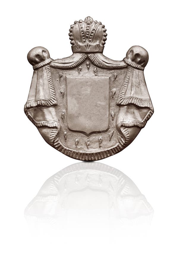 Silver Coat of Arms (shield) for Creating a Commemorative Inscription ...