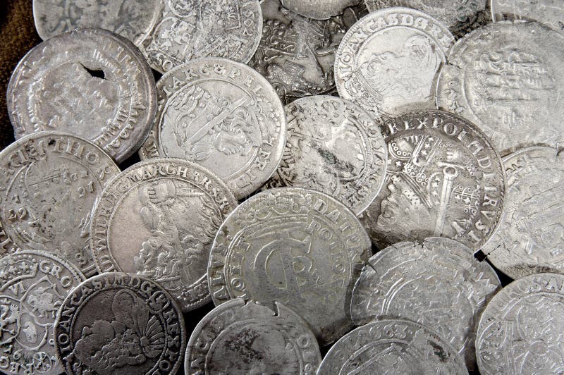 Silver coin stock photo. Image of metal, ages, middle - 35491182