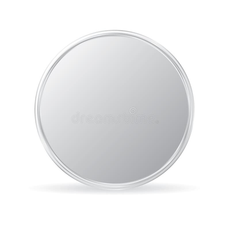 Silver coin sign stock vector. Illustration of metal - 137576363