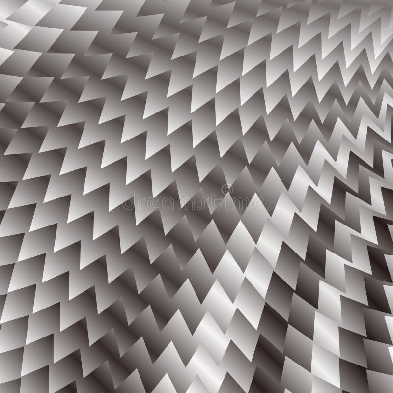 A Silver Color Metallic Jagged Pattern Design Stock Vector ...