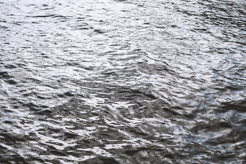 Silver Color Sea Water Texture Stock Image - Image of design, texture ...
