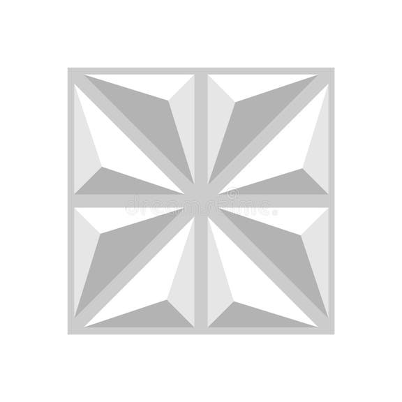 Silver Color Square Pattern Stock Vector - Illustration of paper ...