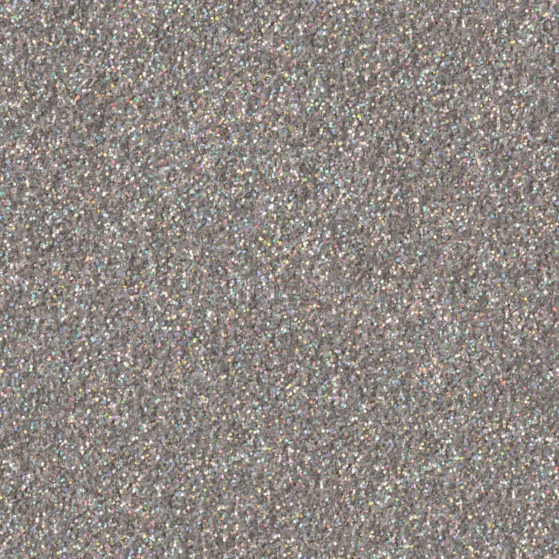 Silver Colored Sparkly Background. Low Contrast Photo. Seamless Square ...