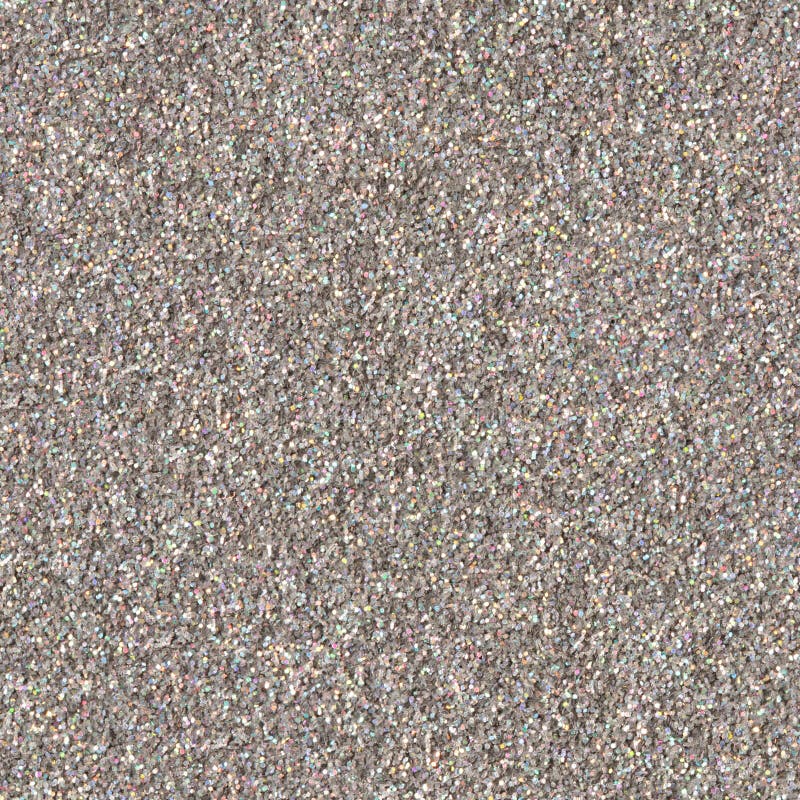 Silver Colored Sparkly Glitter Background. Seamless Square Texture ...