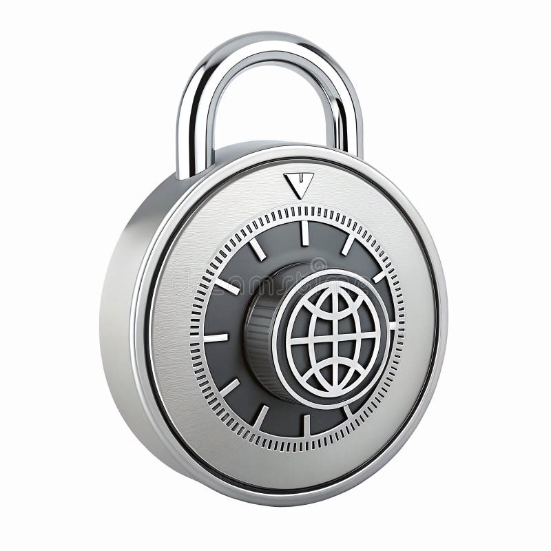 Global Protection and Security Vector Icons Set Cyber Computer Network ...