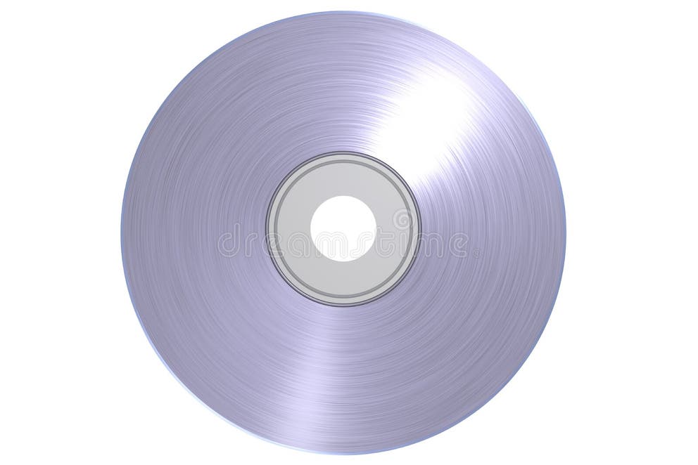 Silver Compact Disc stock illustration. Illustration of film - 3392872
