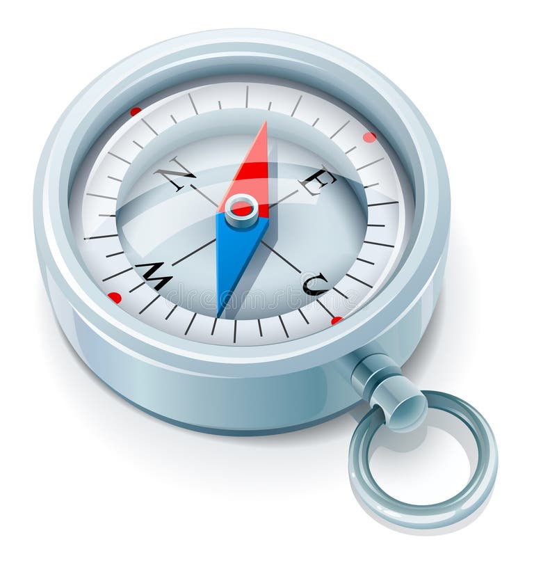 Silver Compass Stock Illustrations – 3,509 Silver Compass Stock ...