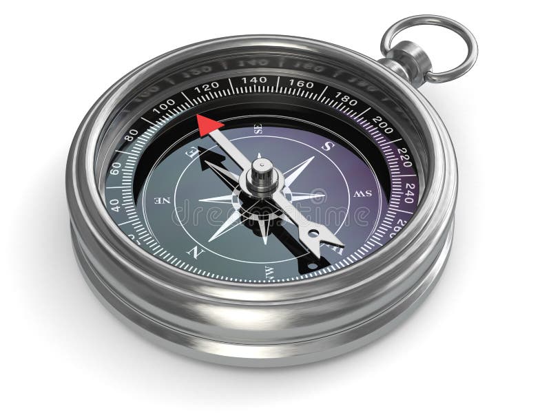 Vector Compass XXL Detailed Icon Stock Vector - Illustration of ...