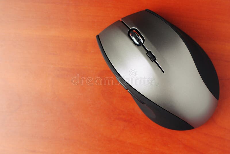 Silver computer mouse stock image. Image of technology - 31681959