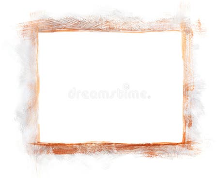 Silver & Copper Painted Border Frame Stock Illustration - Illustration ...
