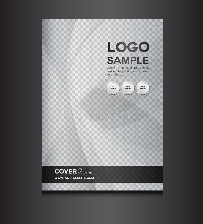 Silver Cover Design Template, Cover Design Stock Vector - Illustration ...