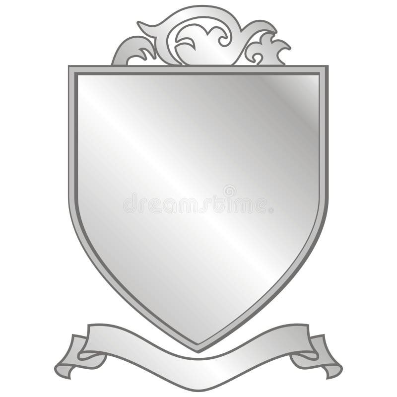 Golden crest stock illustration. Illustration of shield - 1506921