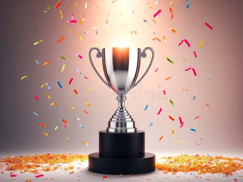 Silver Cup Gold Rim Black Base Stock Photos - Free & Royalty-Free Stock ...