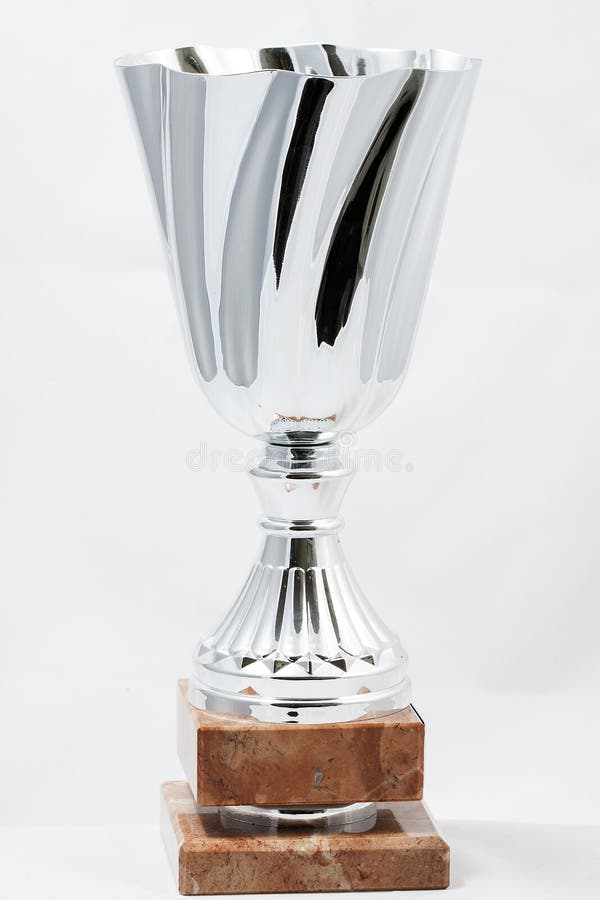 Silver cup stock image. Image of closeup, single, trophy - 30345903