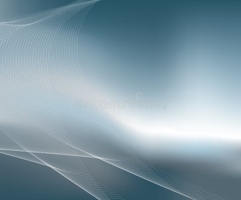 Silver Curve Abstract Background Stock Vector - Illustration of line ...
