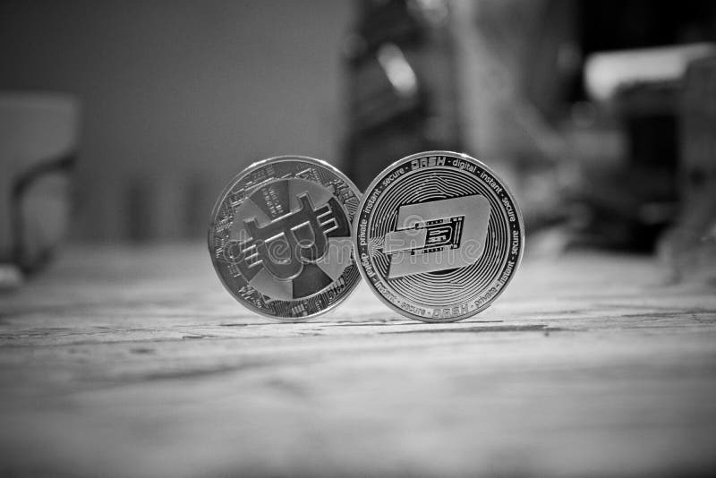 Silver Dash Coin stock photo. Image of finance, trade - 109782018