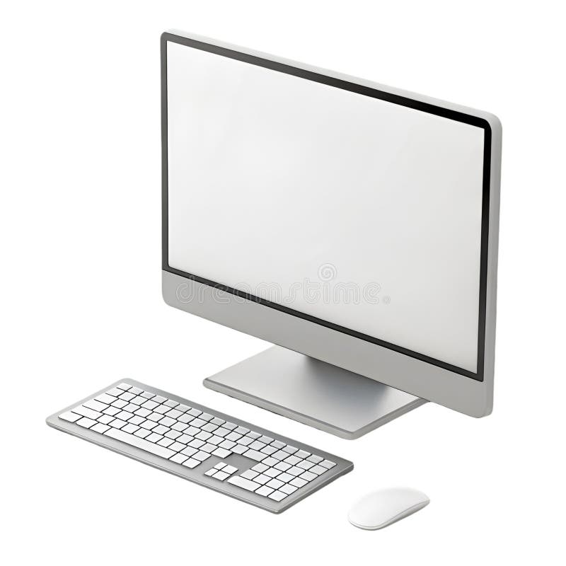 Computer Keyboard Mouse Screen Stock Illustrations – 29,541 Computer ...