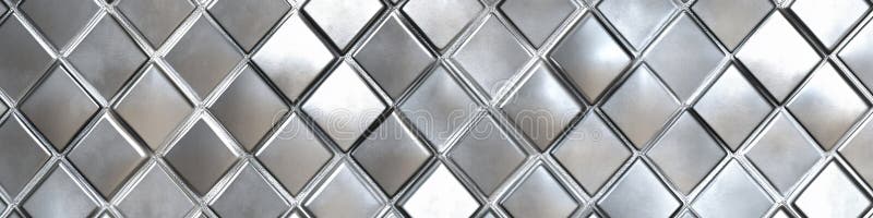 Silver Diamond Pattern Tiles Seamless Texture High Quality Image Stock ...