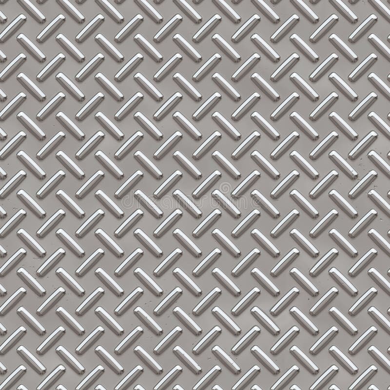 Silver Metal Plate Seamless Texture Stock Illustration - Illustration ...